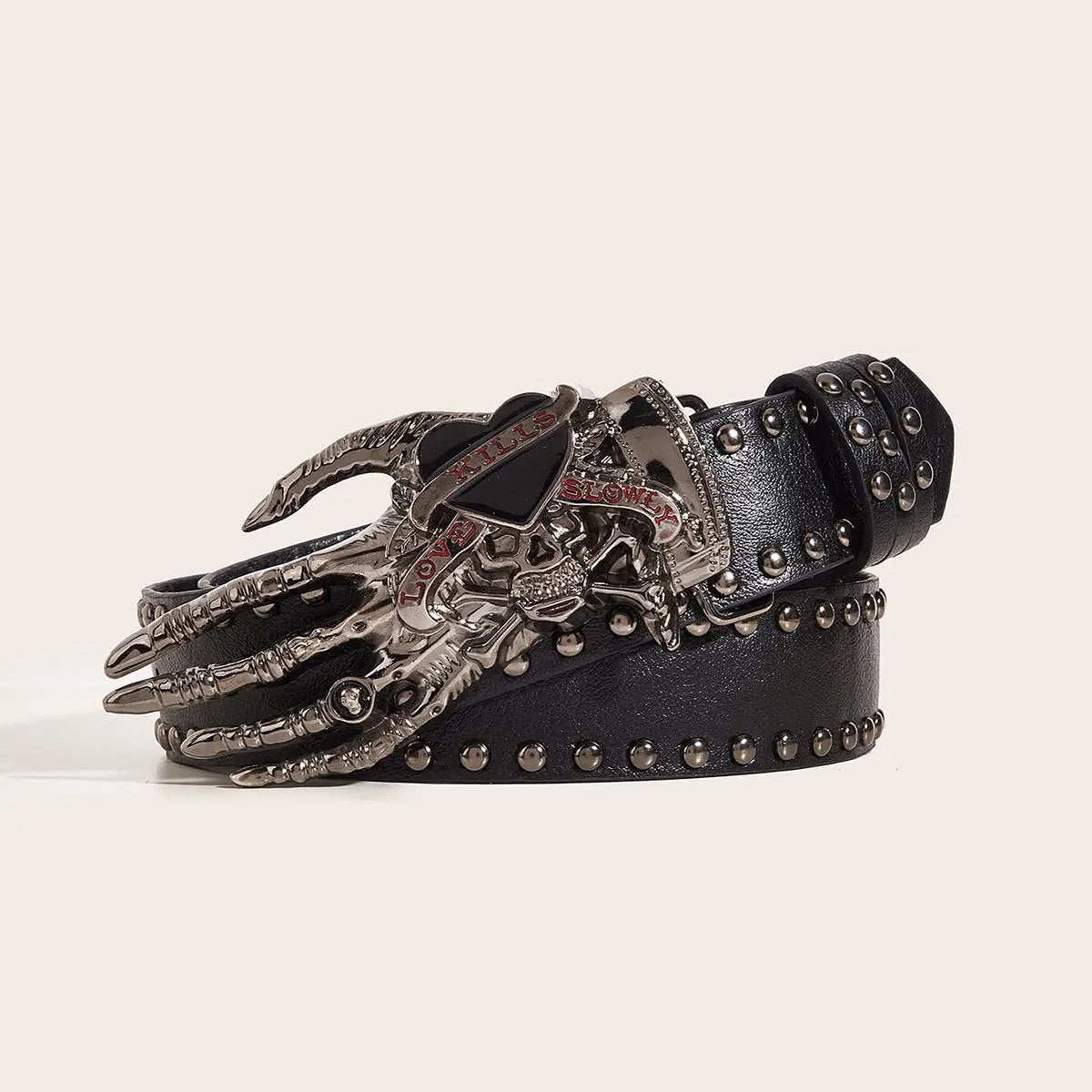 Flesh & Metal Buckle Belt – The Belfaire